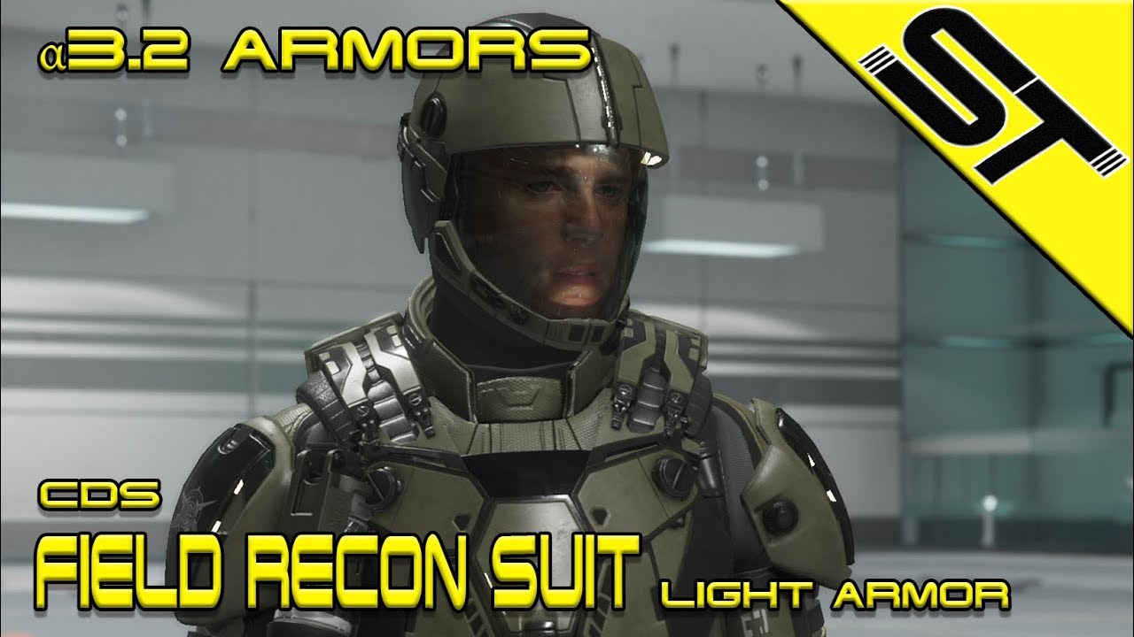 Star Citizen α 3.2 | CDS Field Recon Suit | Light Armor - YouTube