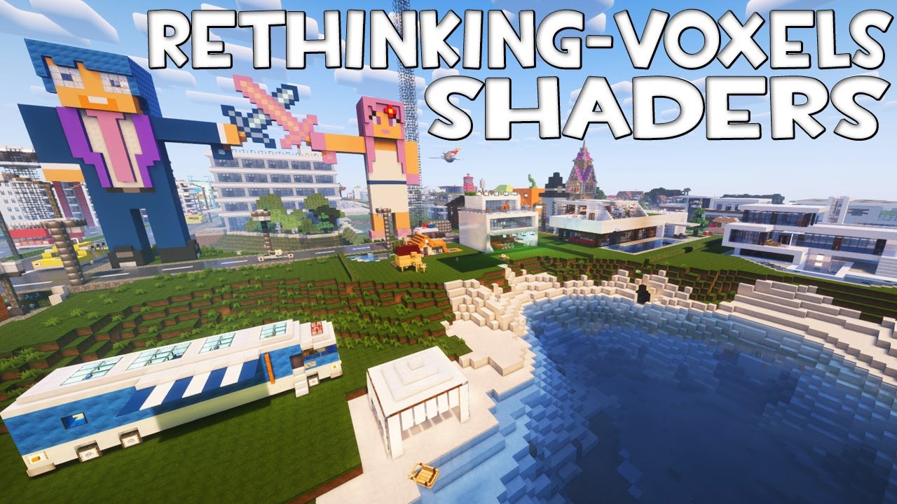 Transforma tu Minecraft en una obra de arte con los shaders Rethinking ...