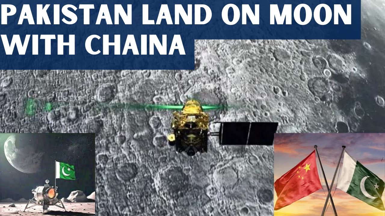 Pakistan's first successful landing on MOON | Lunar mission | I-CUBE ...