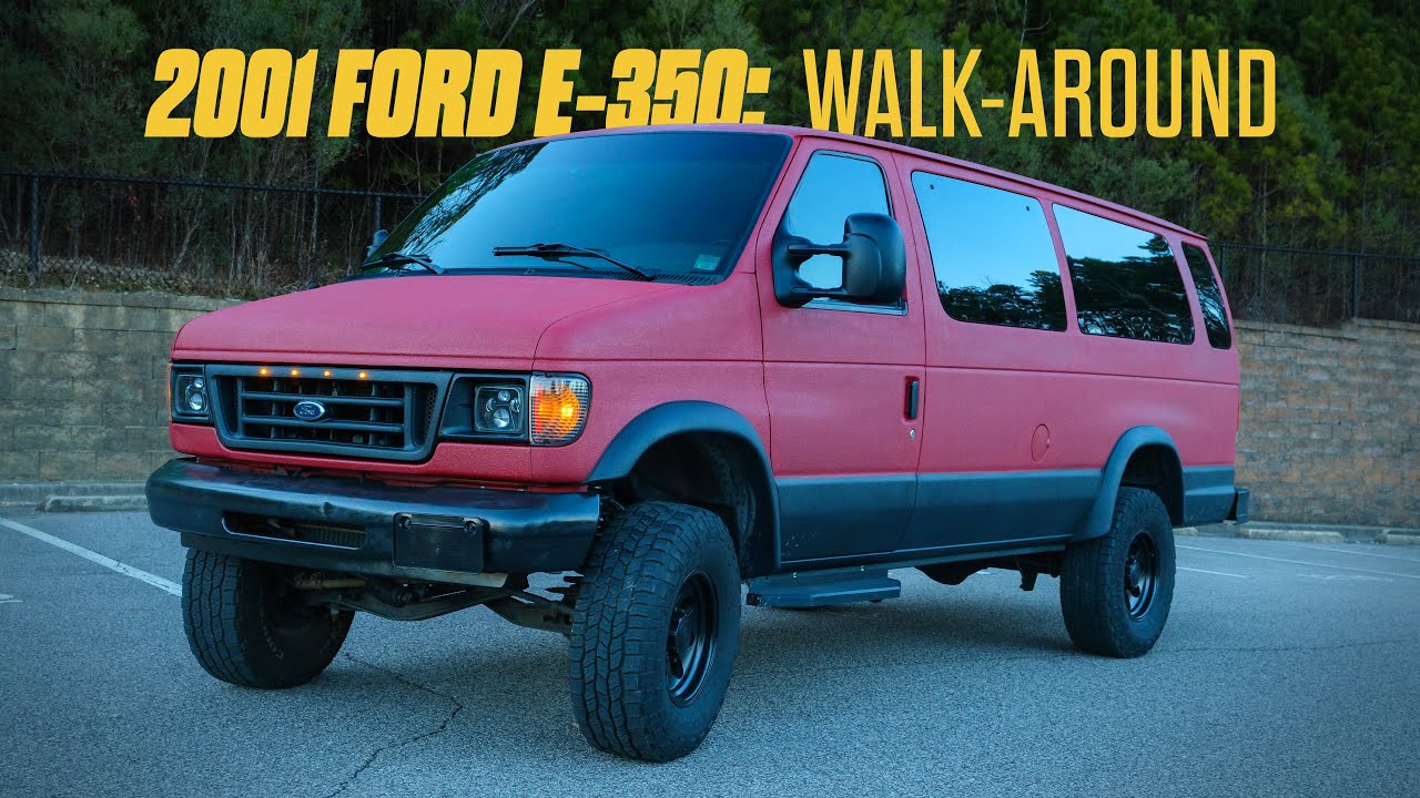Exterior Walk Around — Lifted Custom 2001 Ford E-350 XLT Super Duty EB ...