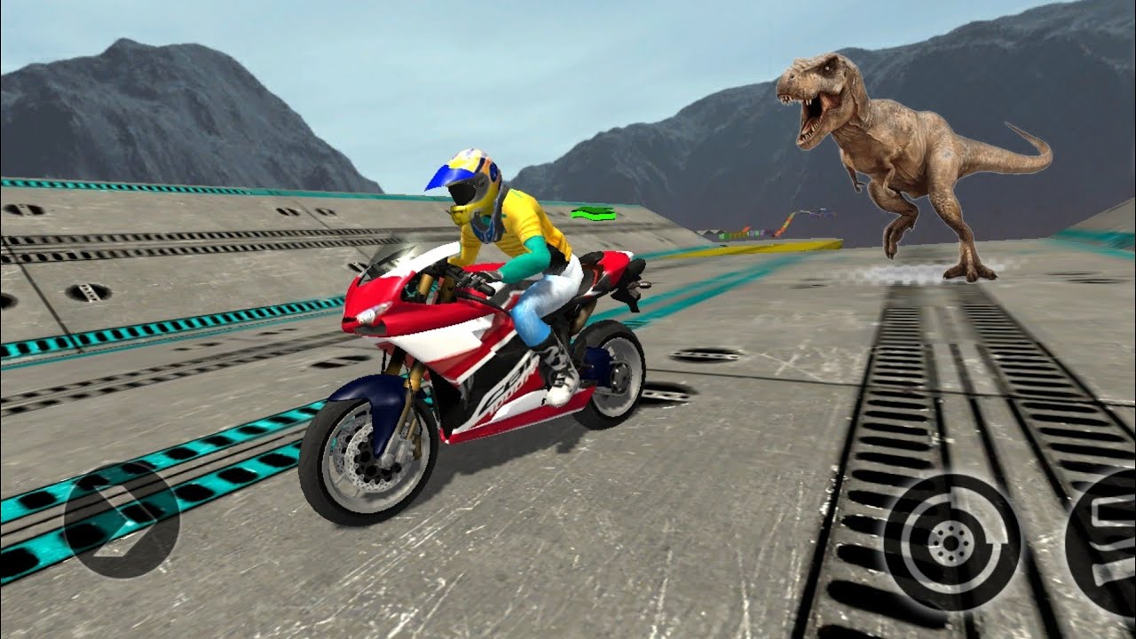 Impossible Motor Bike Pro Gameplay – 3D Motorcycle Reaching Games ...