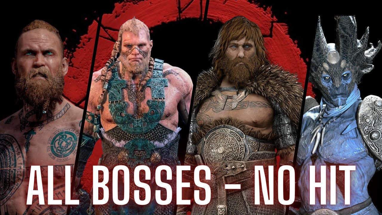 God of War 2018 / All Bosses / No Hit / New Game + (GMGOW) - YouTube