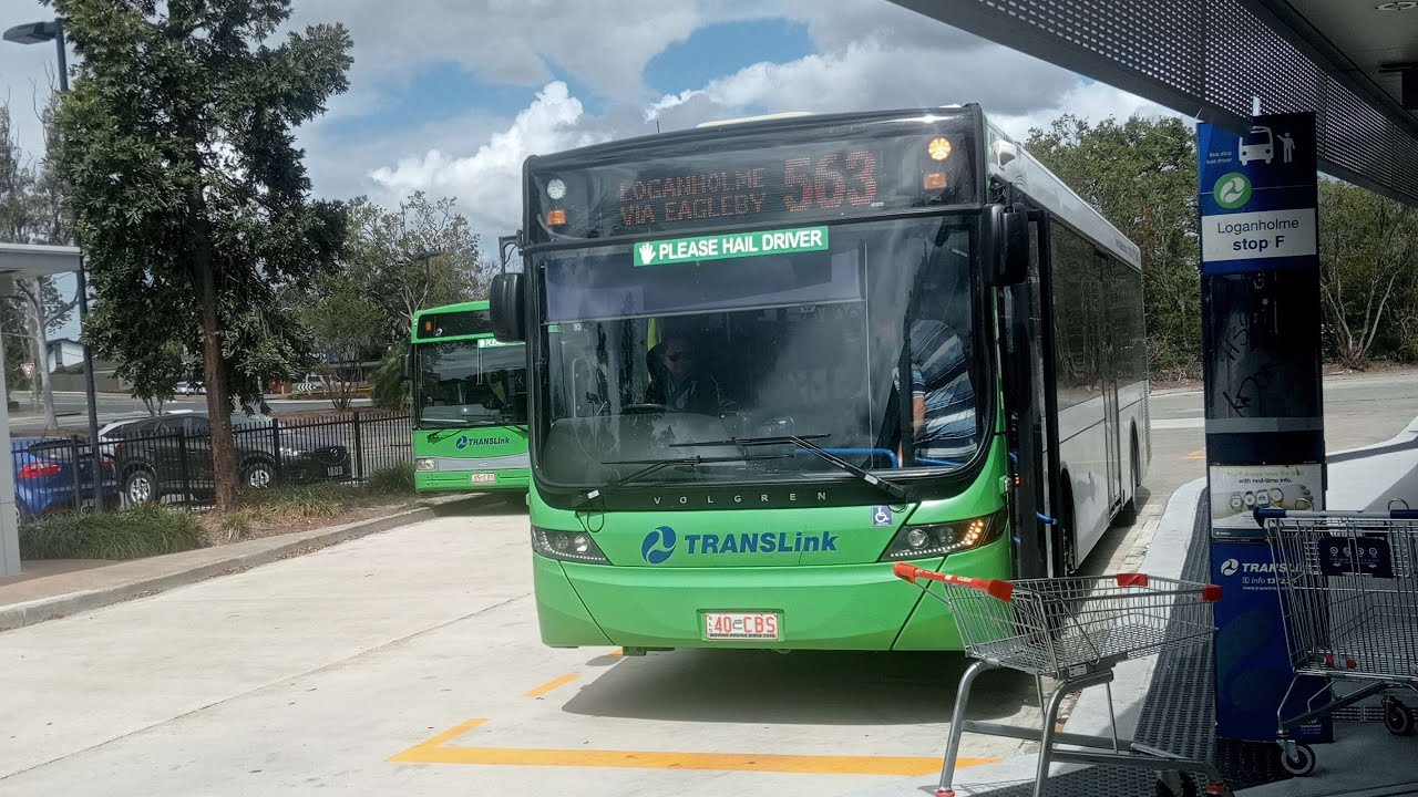 Clarks Logan City Bus service.No:40 Volvo B7RLE Volgren Optimus - YouTube