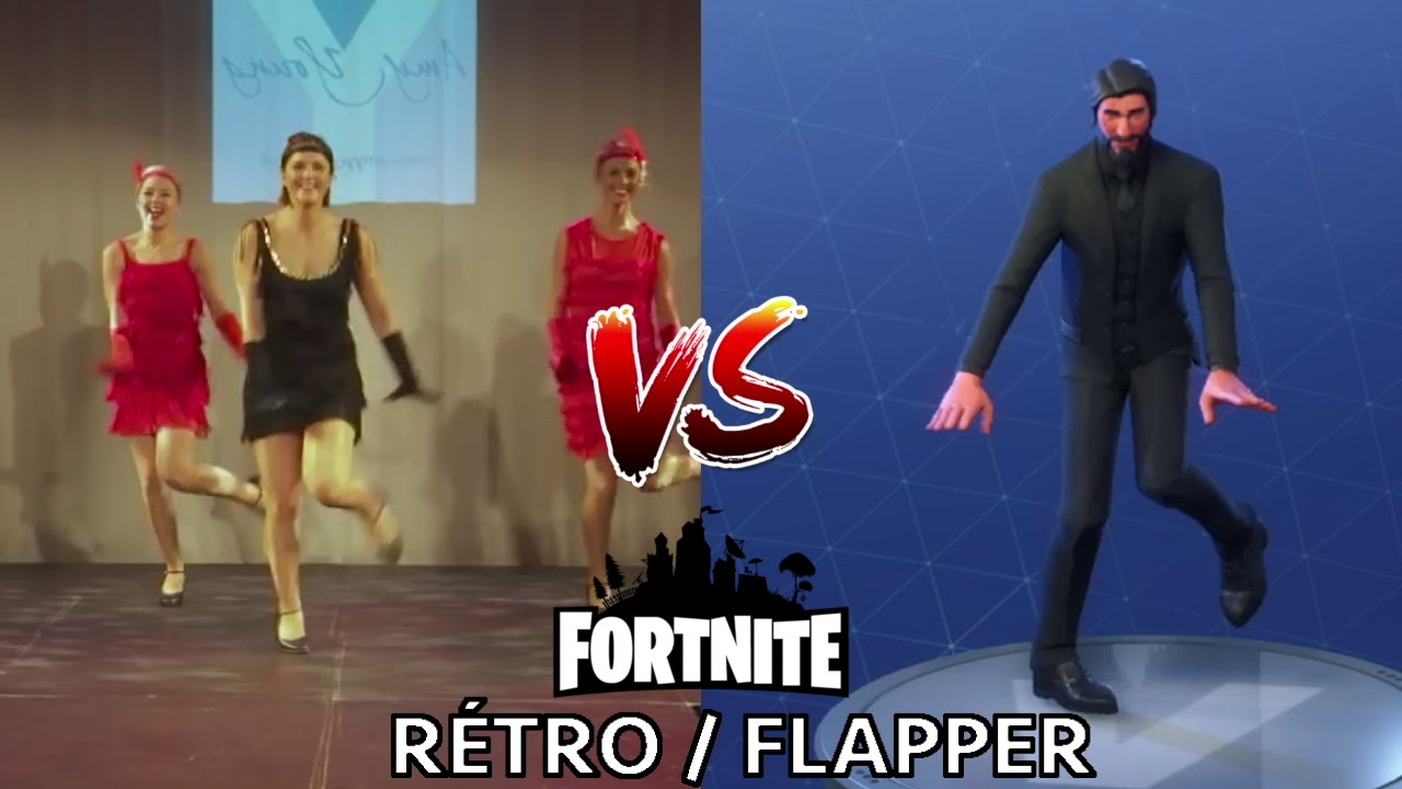 [DANCE] RÉTRO / FLAPPER | IN REAL LIFE FORTNITE - YouTube
