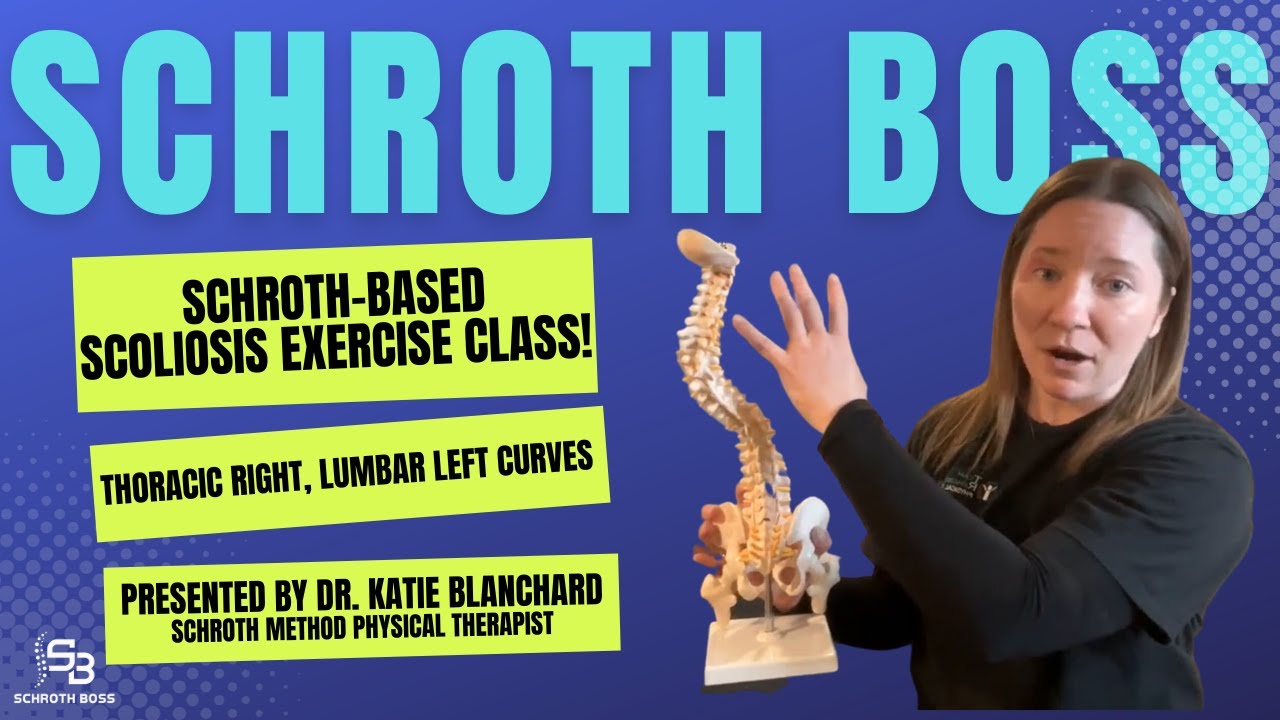 Scoliosis Exercises at Home: Schroth Method for Thoracic Right, Lumbar ...