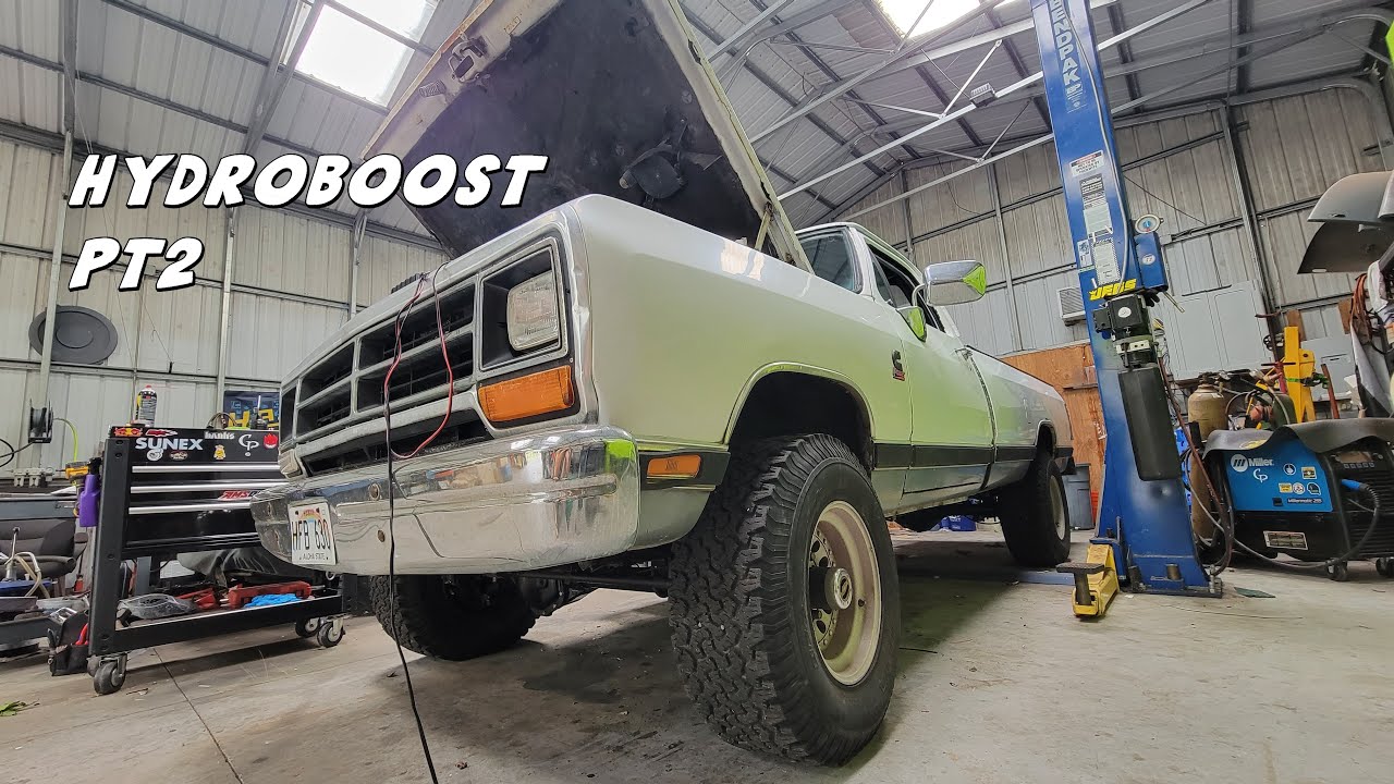 Hydroboost conversion pt2 - YouTube