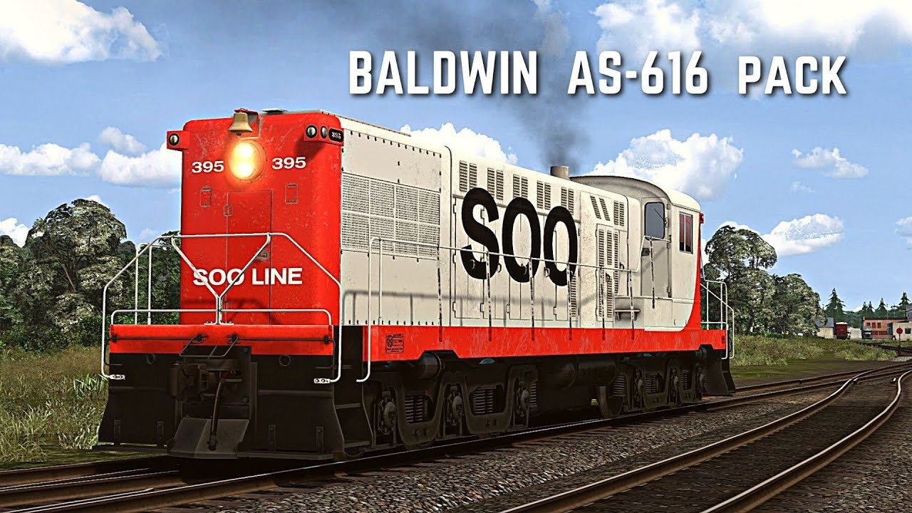 Train Simulator 2022: Baldwin AS-616 pack | SOO & EFCB (*sounds before ...