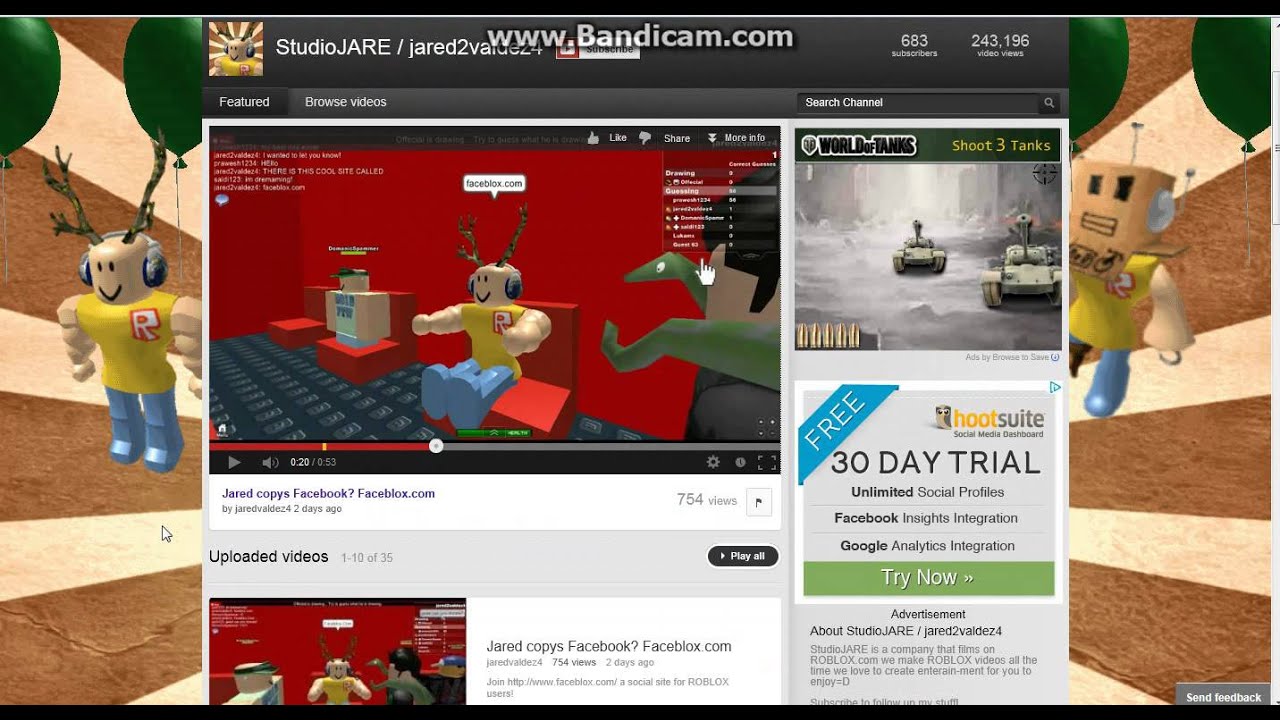 Jared2valdez4 Update 24/12/2012 - Faceblox.com - YouTube
