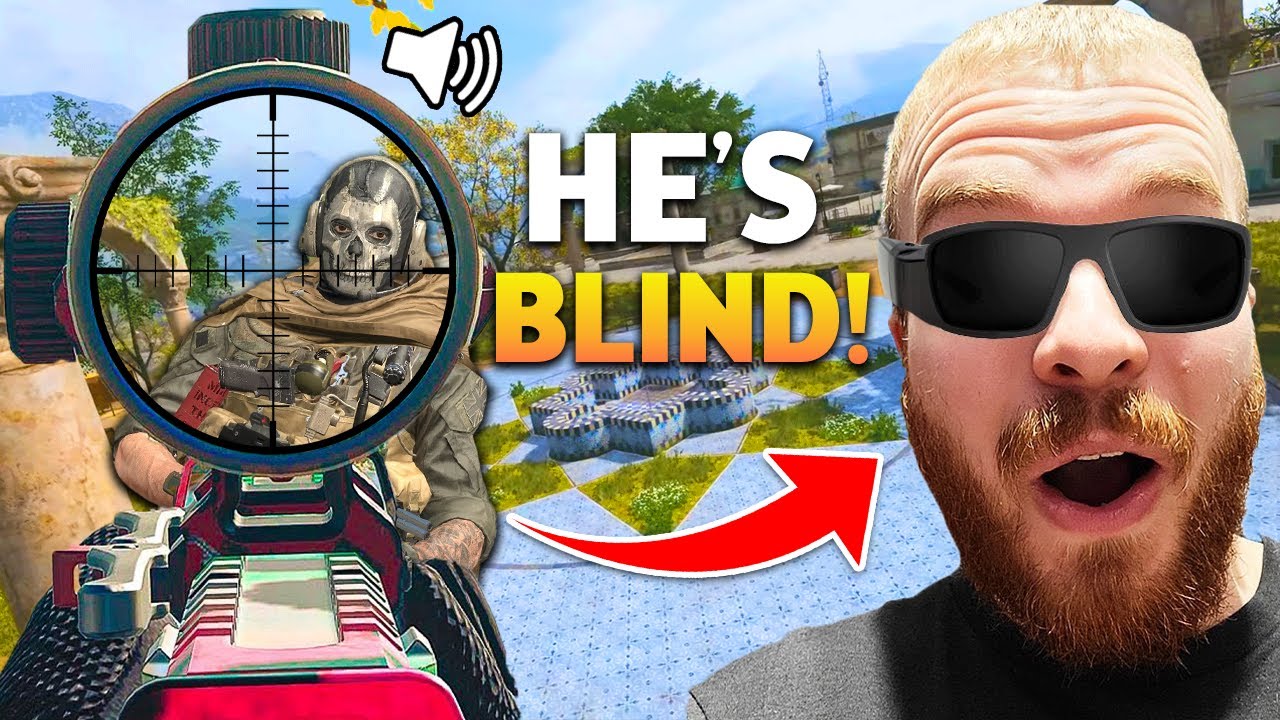 Sightless Slayer Takes on Warzone - YouTube