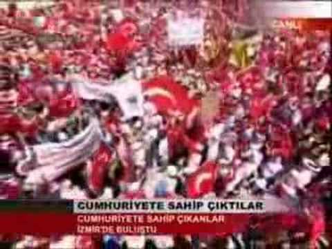 Izmir Cumhuriyet Mitingi - Cumhuriyet ve Vatan