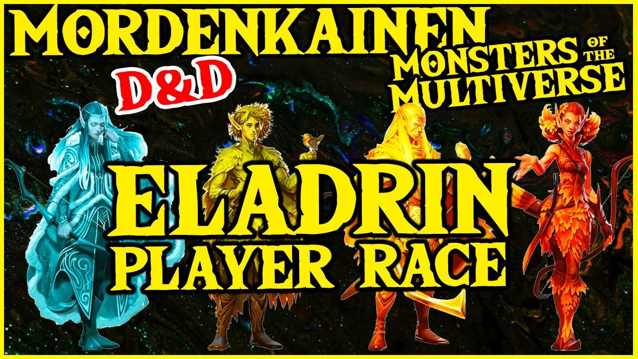 Eladrin Elf Player Race in Mordenkainen Presents Monsters of the ...