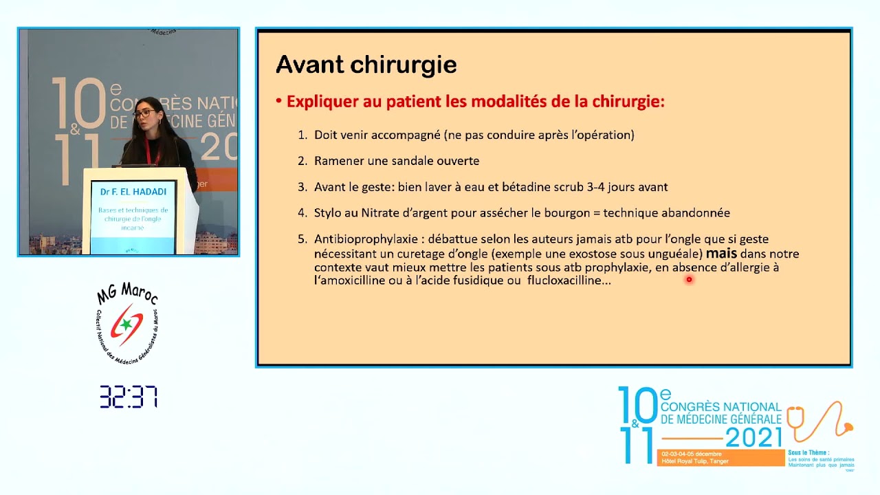1er Workshop Bases et techniques de chirurgie de l’ongle incarné Dr ...