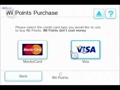 using the wii shop channel (wiimart) - YouTube