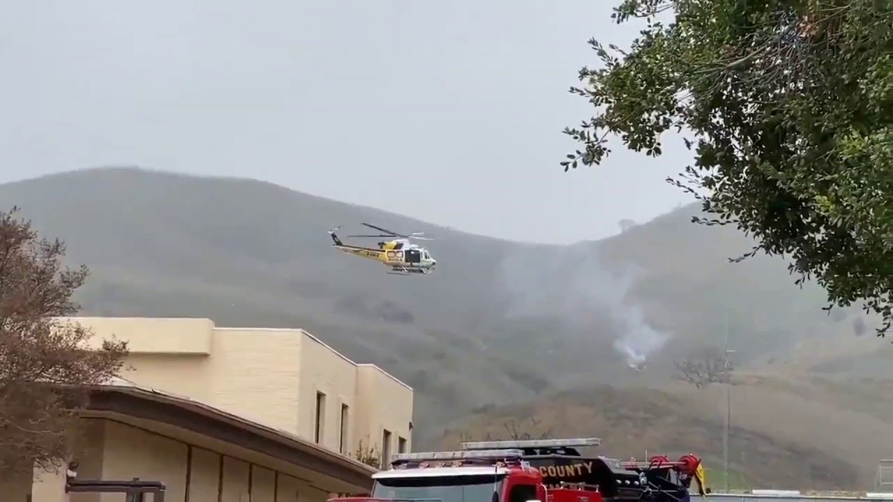 New video shows Kobe Bryant's helicopter before crash - YouTube