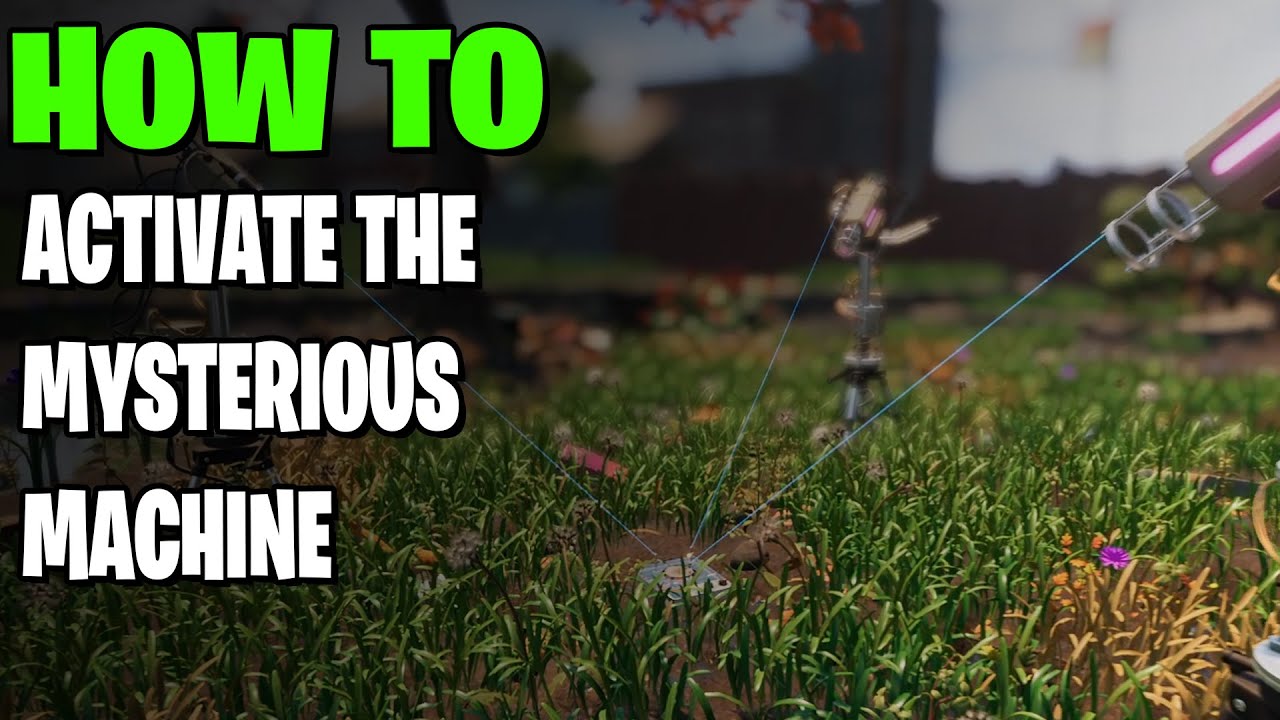 How to Activate the Mysterious Machine | Grounded 🐞🕷 - YouTube