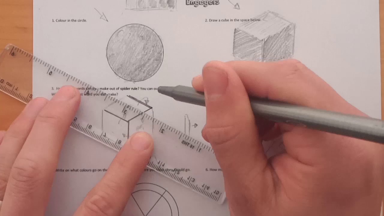Basic drawing - Engagers 3 & 4 - YouTube