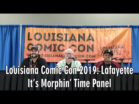 It's Morphin' Time Panel, Louisiana Comic Con: Lafayette 2019 - YouTube