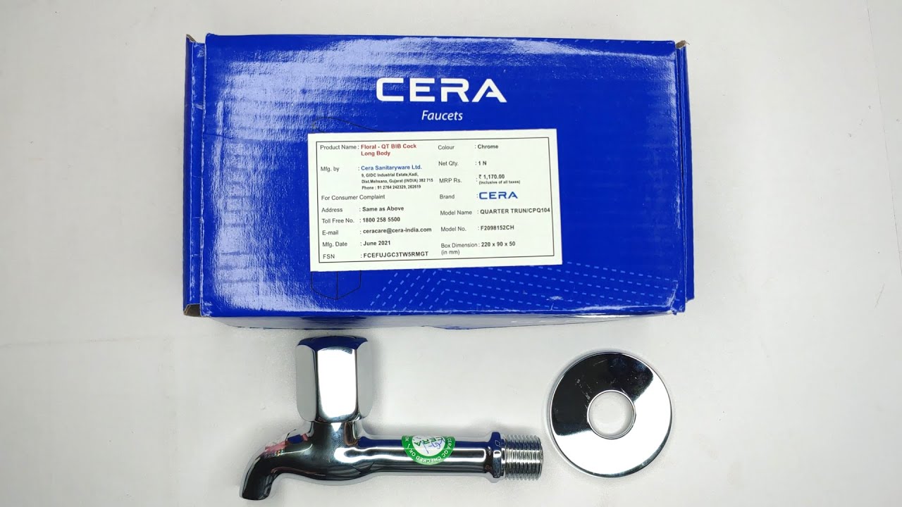 CERA Bib Tap Faucet | Wall Mount Installation Type - YouTube