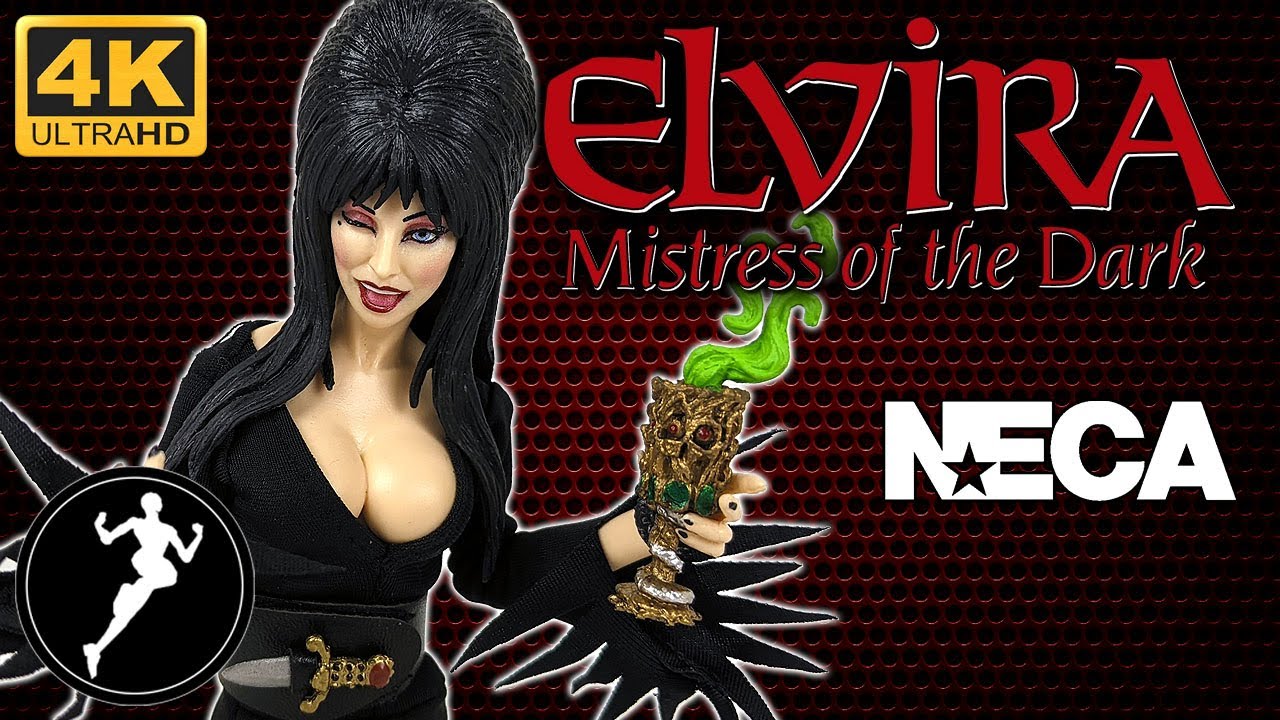 Обзор фигурки Эльвира: Повелительница Тьмы/Elvira(Neca). - YouTube