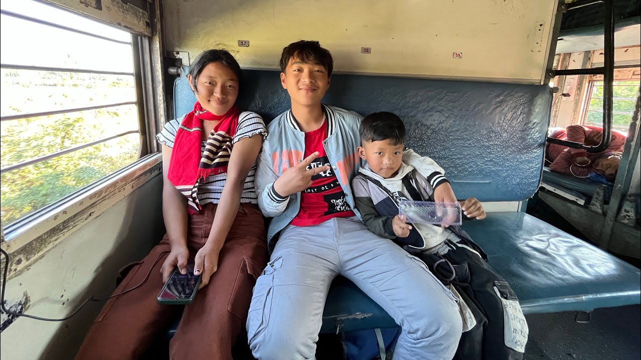 ||First time in train🇮🇳Arnuchal to Siliguri🤞||long Distance travel New ...