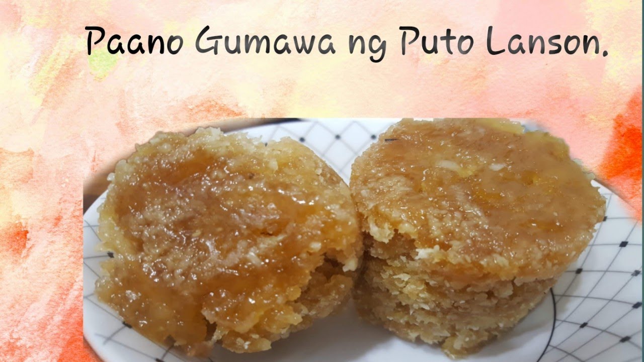 Paano gumawa ng puto lanson | LuDexTv - YouTube