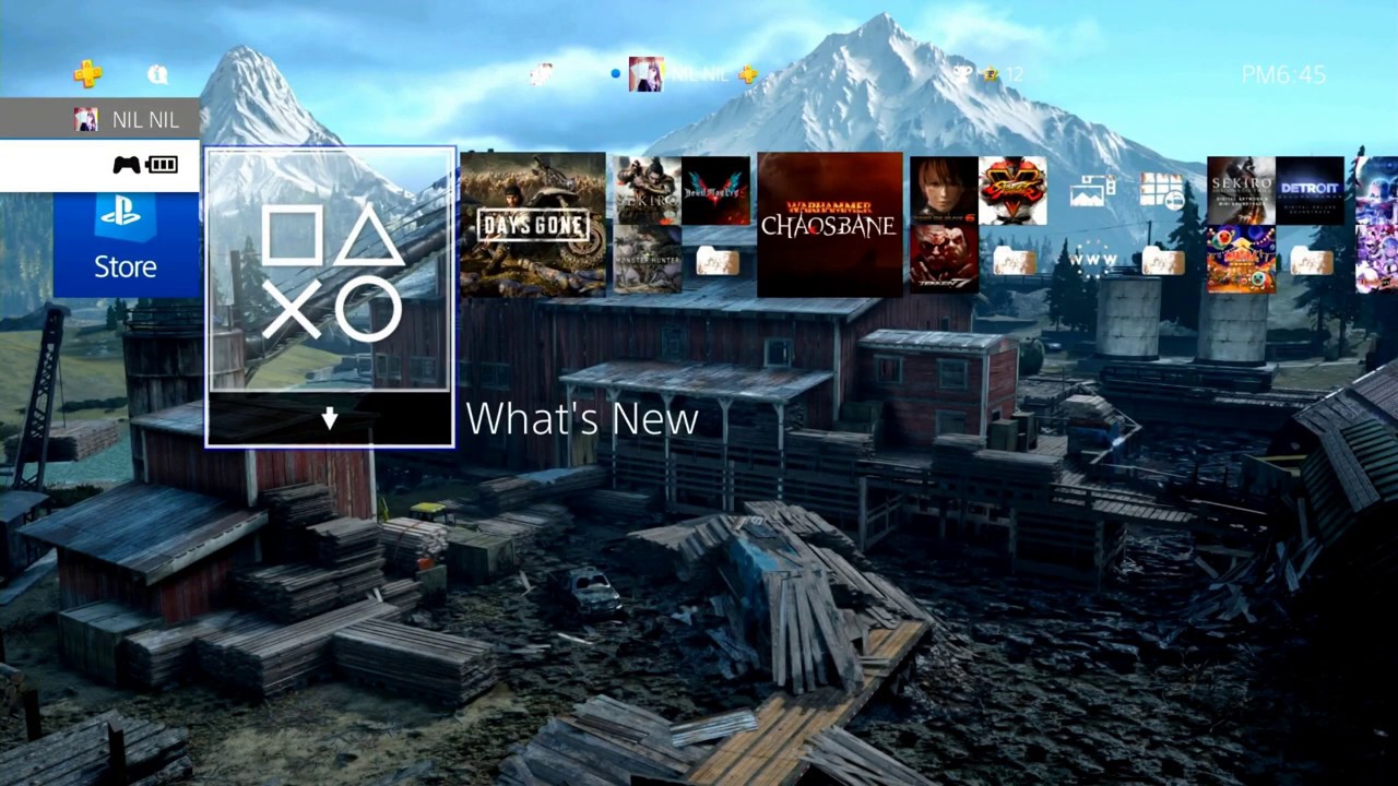 【Theme Preview】PS4-Days Gone Dynamic Theme - YouTube