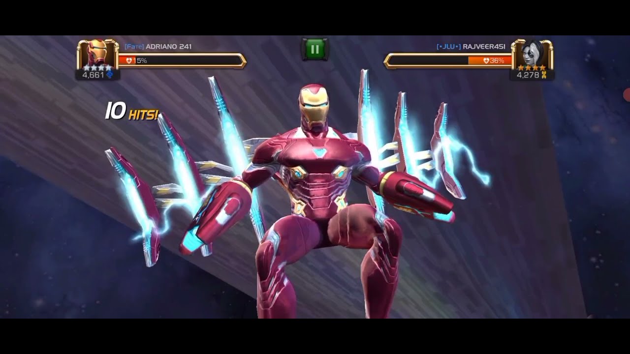 Mcoc gameplay ........ ( iron man infinity war super move ) - YouTube