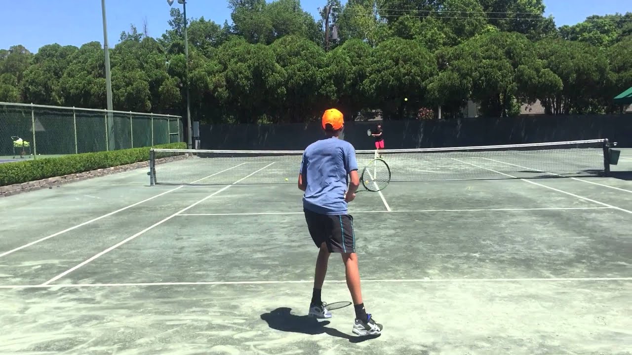 Dirty rally on the clay - Han vs. Rollins - YouTube