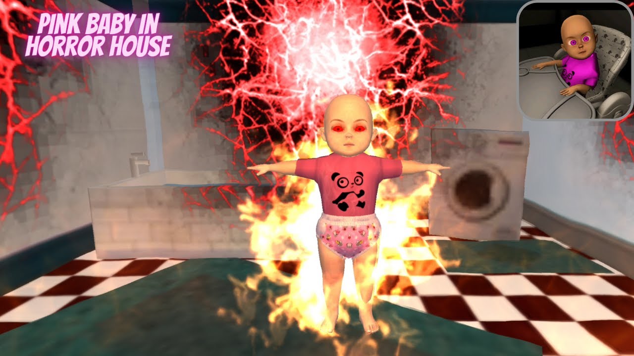 Horrible Baby! Pink Baby In Horror House Full Gameplay - YouTube