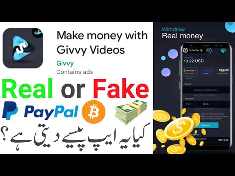 Make Money With Givvy Videos Real or Fake | Givvy Videos App Review ...