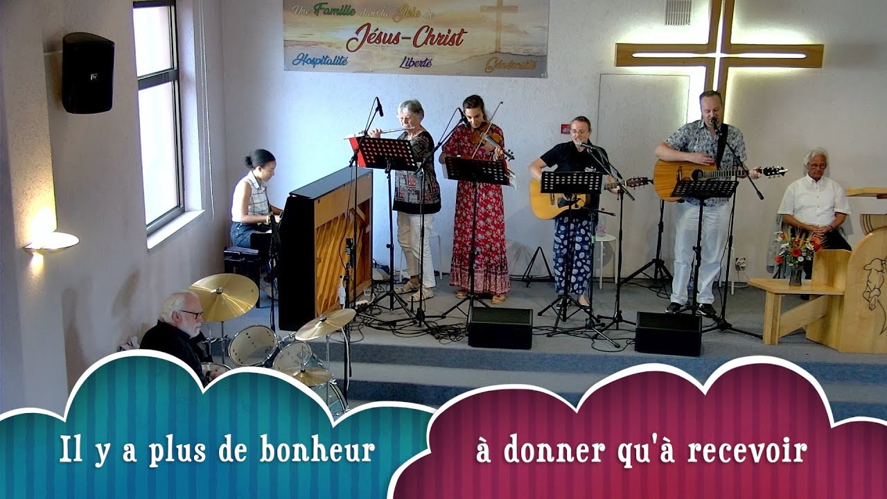 Il y a plus de bonheur à donner qu' à recevoir - YouTube