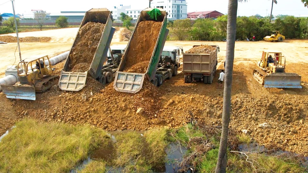 Amazing Expert Heavy Equipment Quick Process Landfilling Up to Protect ...