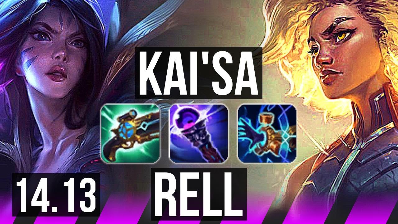 KAI'SA & Xerath vs RELL & Caitlyn (SUP) | 18/1/15, 65k DMG, Legendary ...