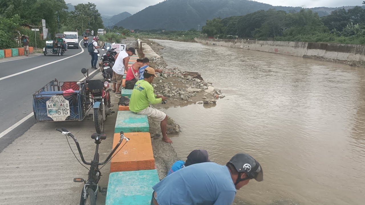 maraming isda sa ilog ng san Jose montalban rizal - YouTube