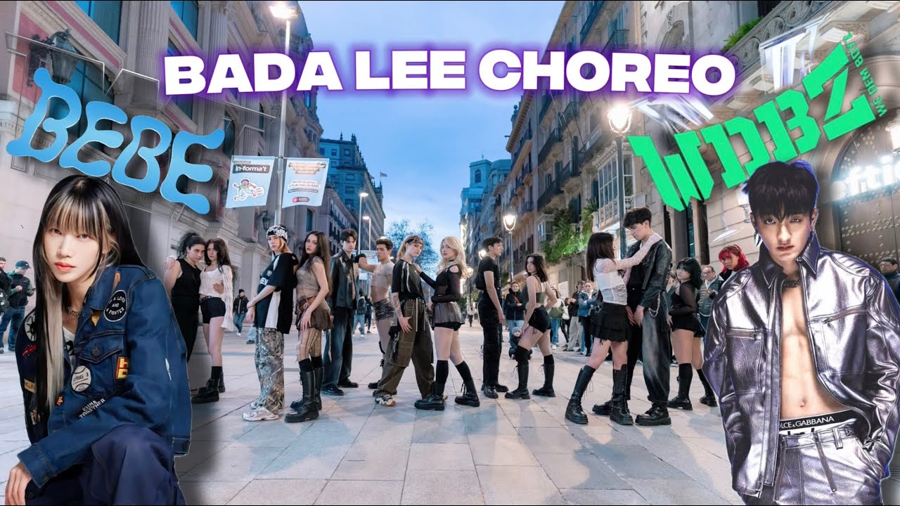 Bailamos RODEO de BADA LEE en la calle | Lauribailes vlog - YouTube