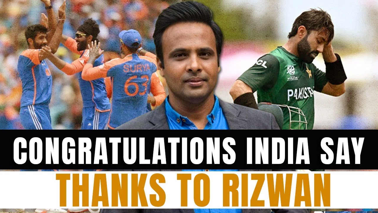 Congratulations India say thanks to Rizwan | Metasports - YouTube