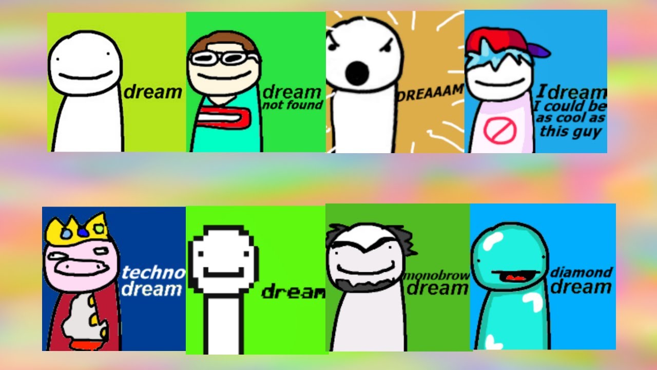 Editing Dream's profile picture in very strange ways - YouTube