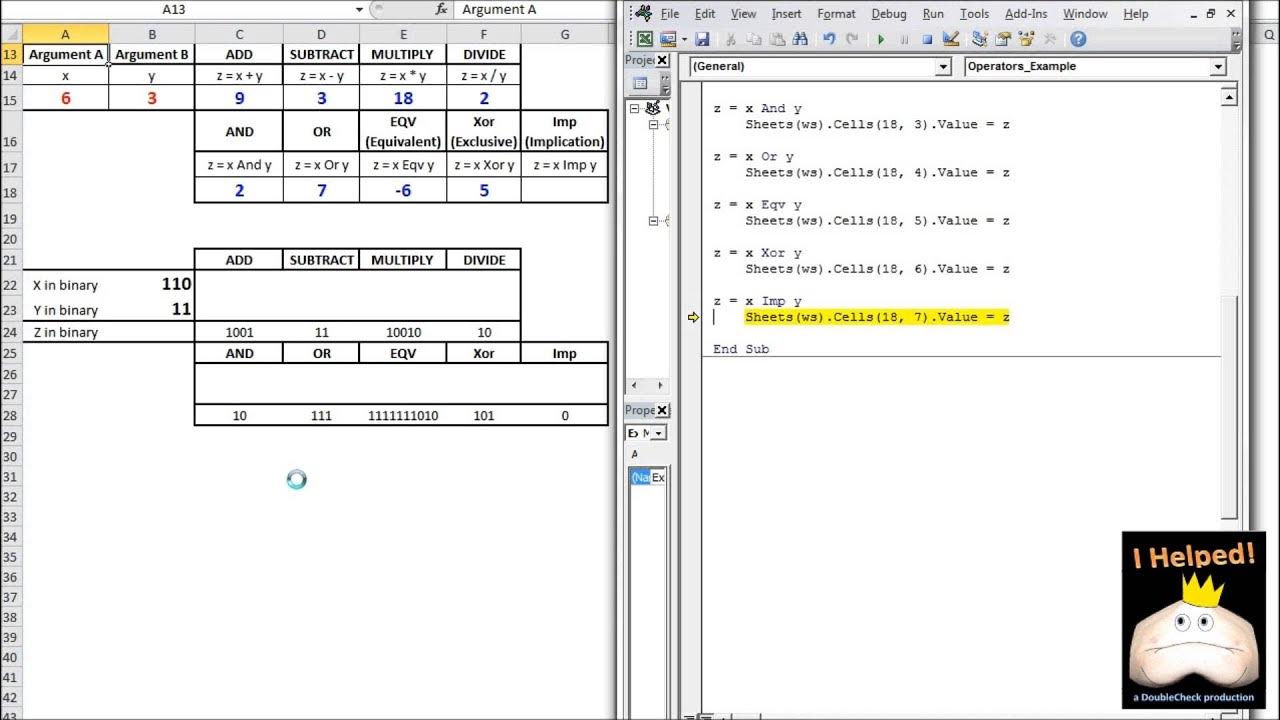 VBA Tutorial (Chap 5): Logical Operators (4 of 5) - YouTube