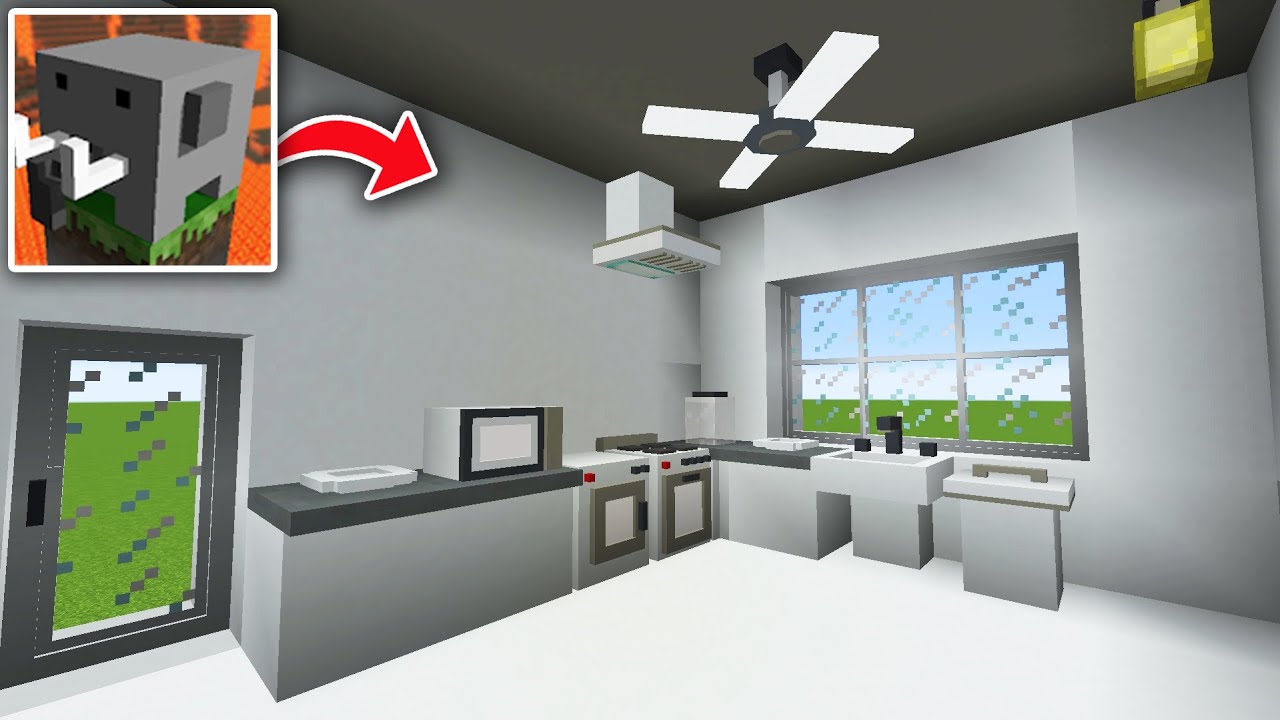 I Make MODERN KITCHEN in CRAFTSMAN : Building Craft - YouTube