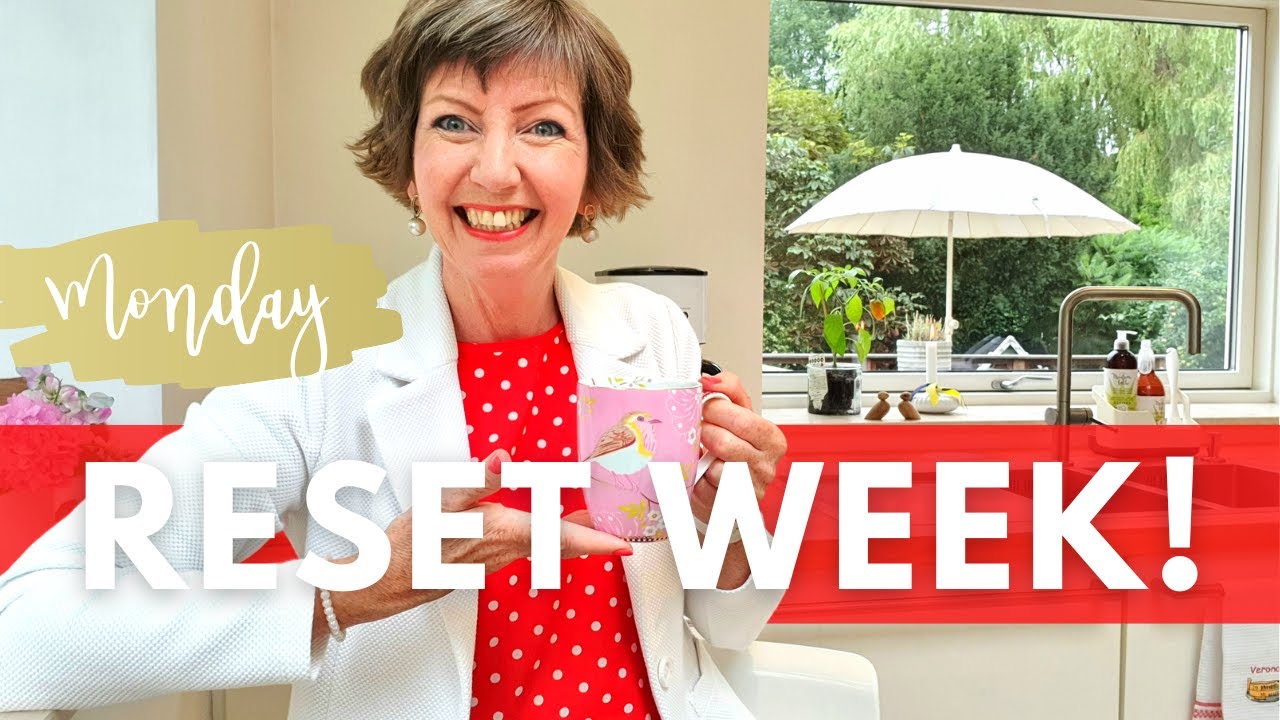 Reset Week MONDAY! Hygge home, Flylady routines, self-care! - YouTube