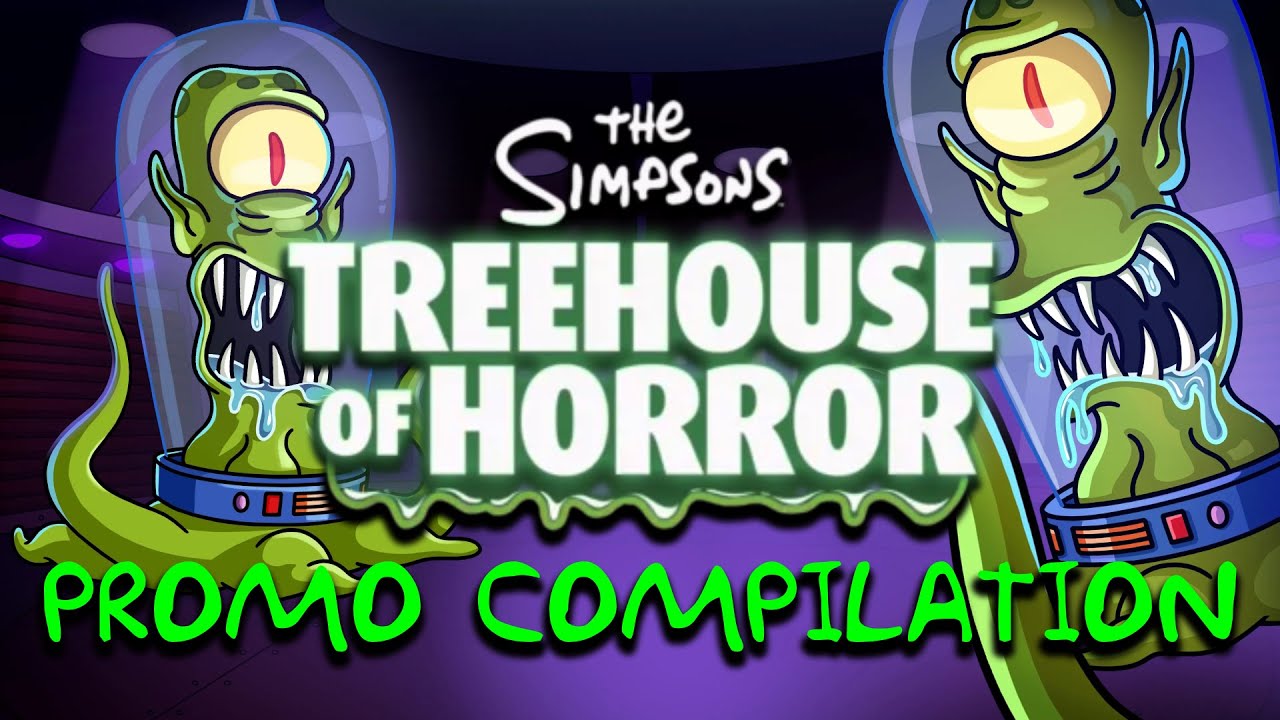 The Simpsons Treehouse of Horror/Halloween Promo Compilation - YouTube