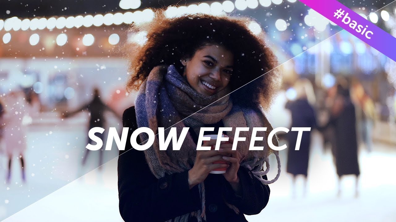 How to add SNOW EFFECT TO VIDEOS on mobile| PicsArt Tutorial - YouTube