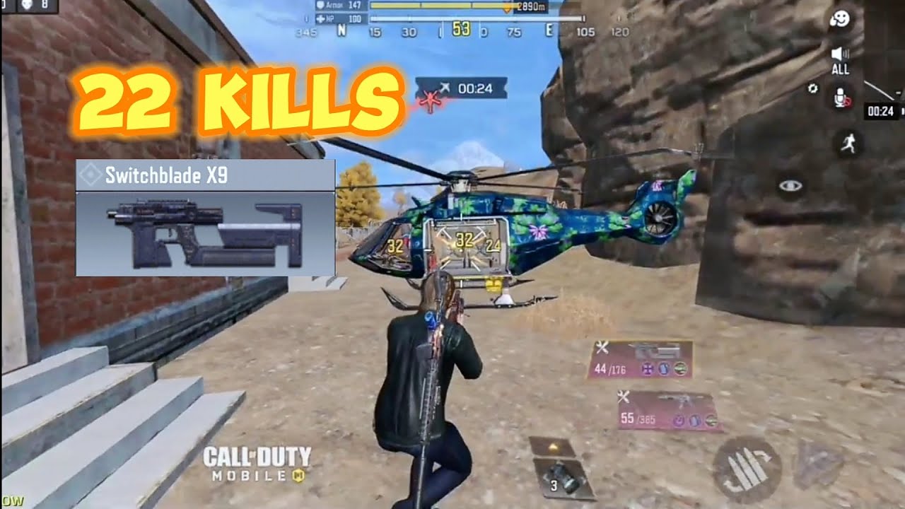 SWITCHBLADE X9 SMG 22 KILLS 🤬 | SOLO vs SQUAD | INFINIX NOTE 10 PRO ...