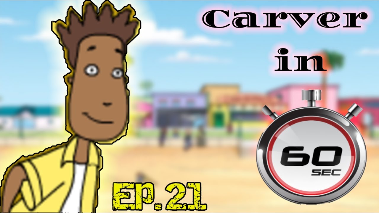 How I Draw Carver from Disney's The Weekenders in 60 Seconds - YouTube