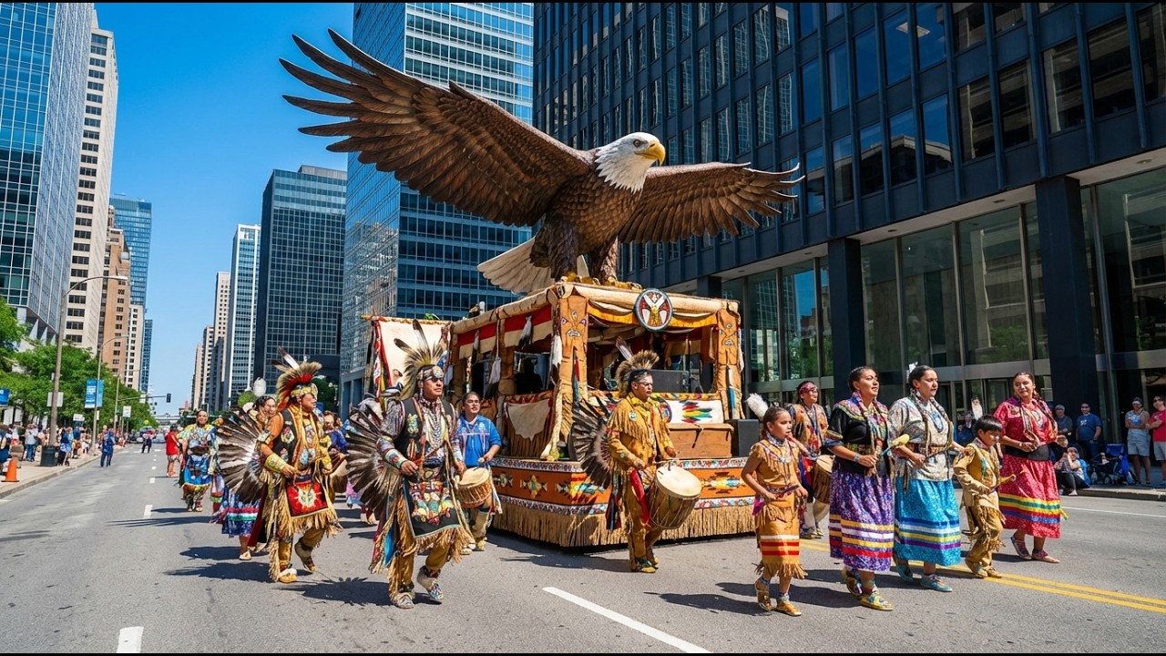 Minnesota Native American Parade: Chippewa (Ojibwe) Traditions ...