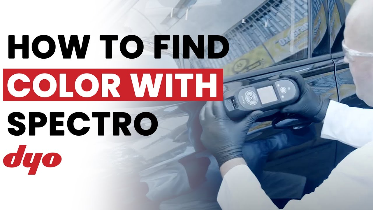 HOW TO FIND COLOR WITH SPECTRO - YouTube