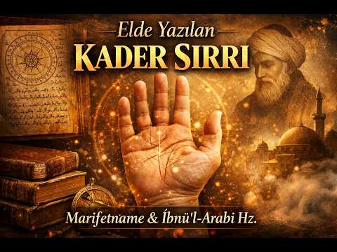 Elde Yazılan Kader Sırrı Marifetname Ve İbnül Arabi Hz (Ücretsiz Avuç İçi Yorumu)