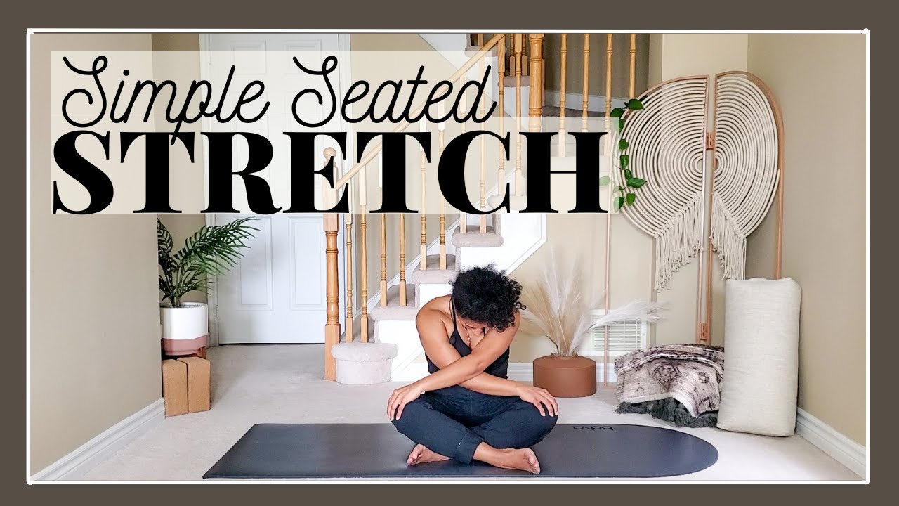 Seated Yoga Stretch | Beginner Friendly! - YouTube