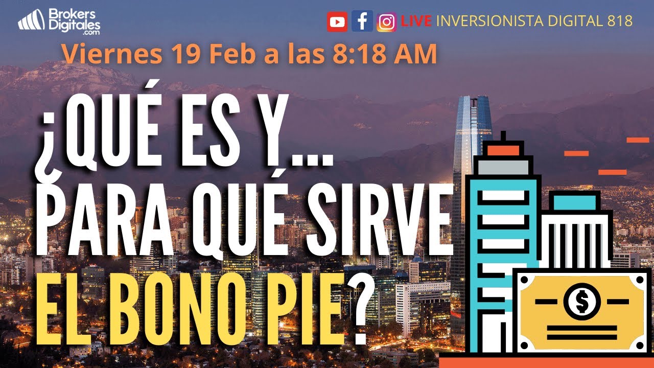 ¿QUÉ ES Y PARA QUÉ SIRVE EL BONO PIE? - YouTube