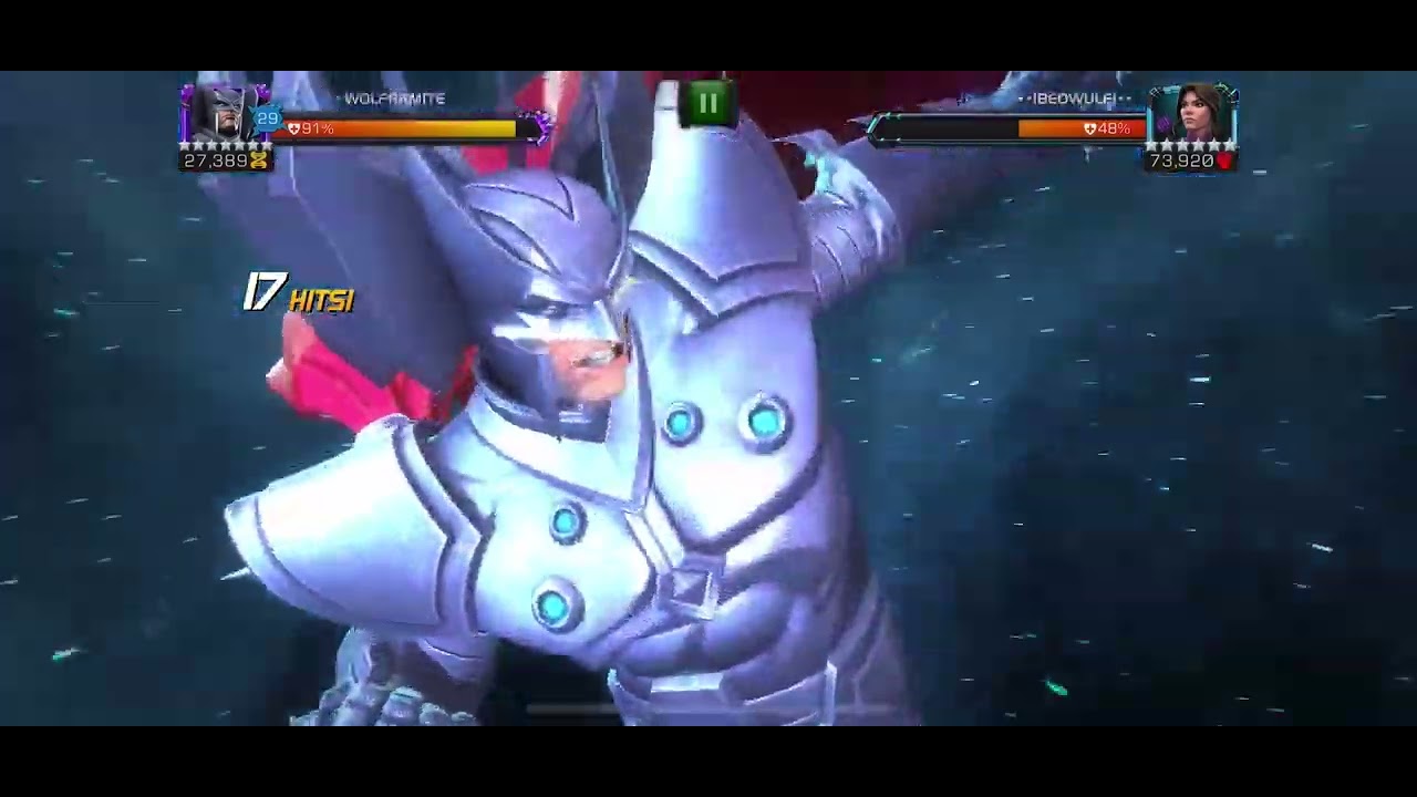 MCoC Stryfe vs Kate Bishop on node 14 (magic thief, ebb flow knock down ...